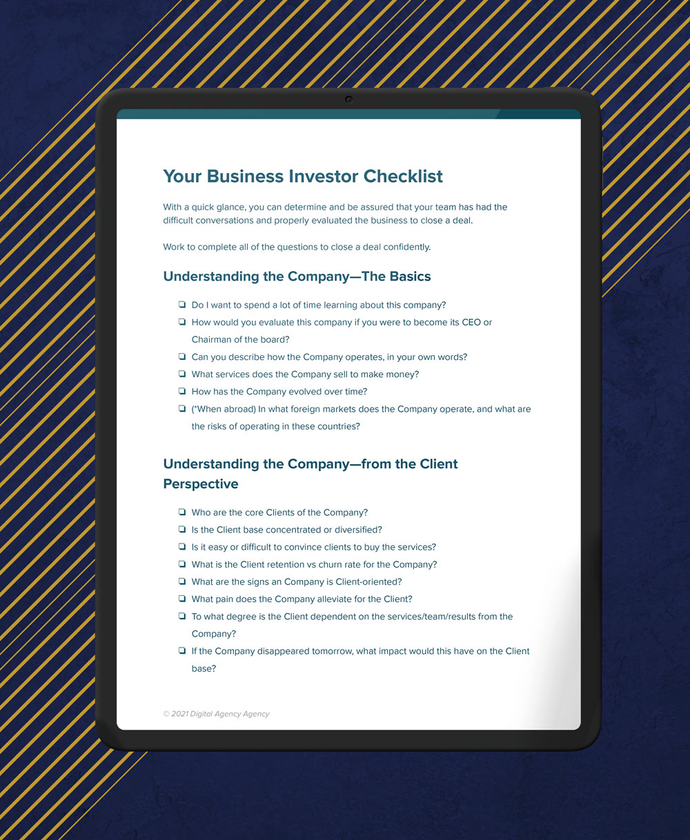 FREE 21-Day M&A Email Course for Agency Owners